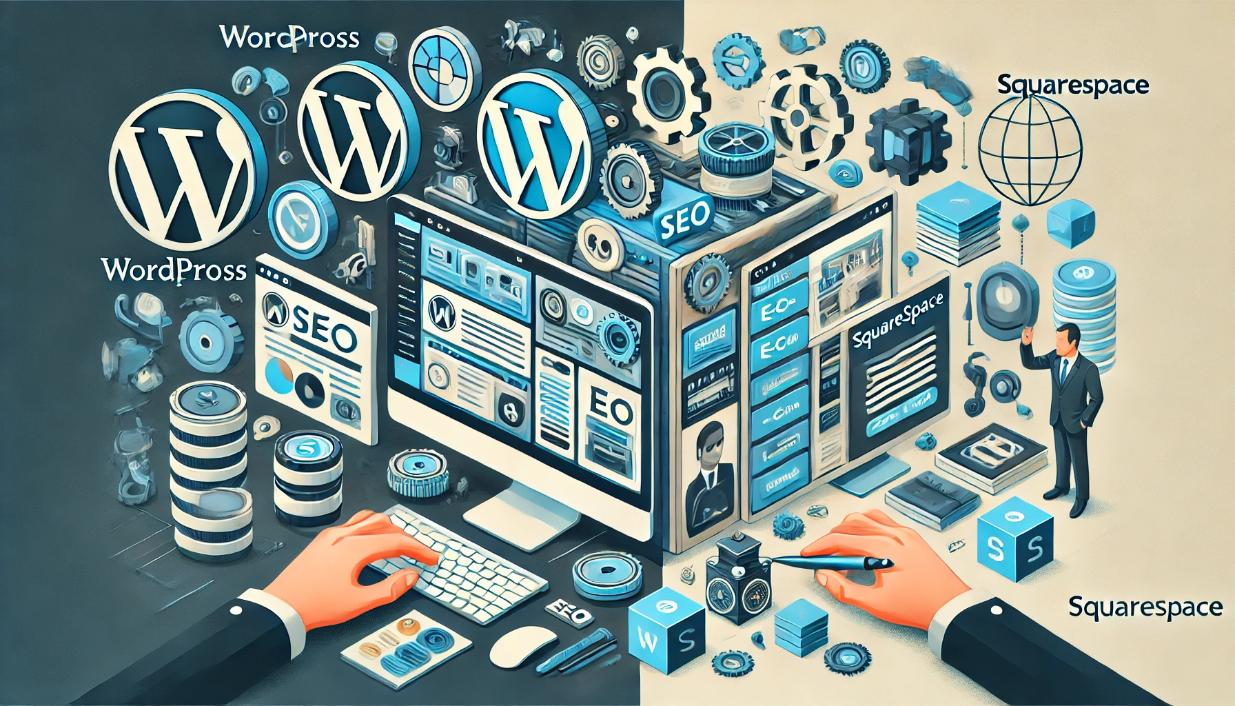 WordPress vs Squarespace: The Ultimate Showdown » Epic Life Creative